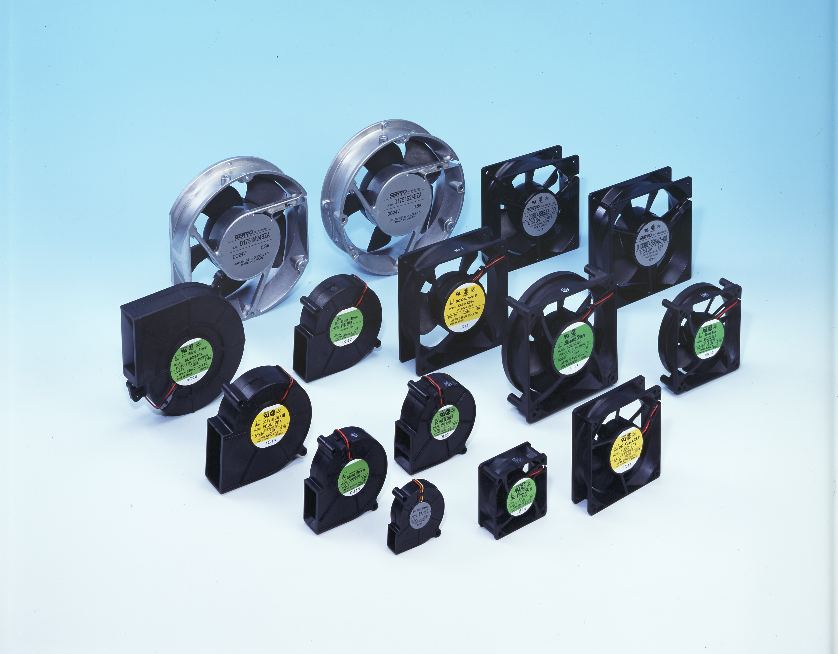 On Gear - Product - NIDEC SERVO FANS